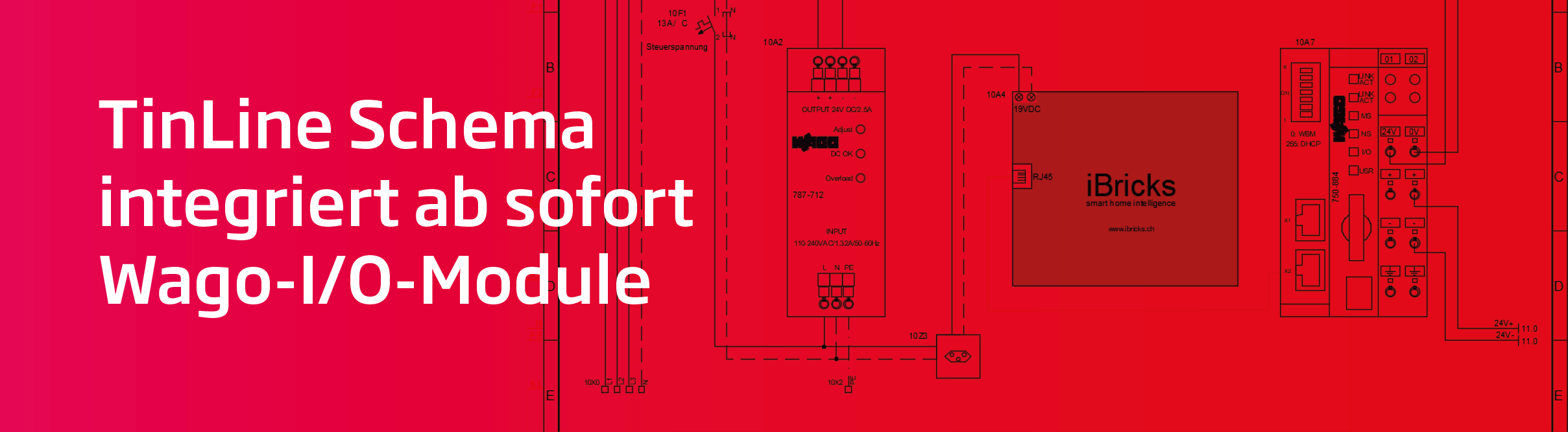 Wago-I/O-Module jetzt mit TinLine Schema planen